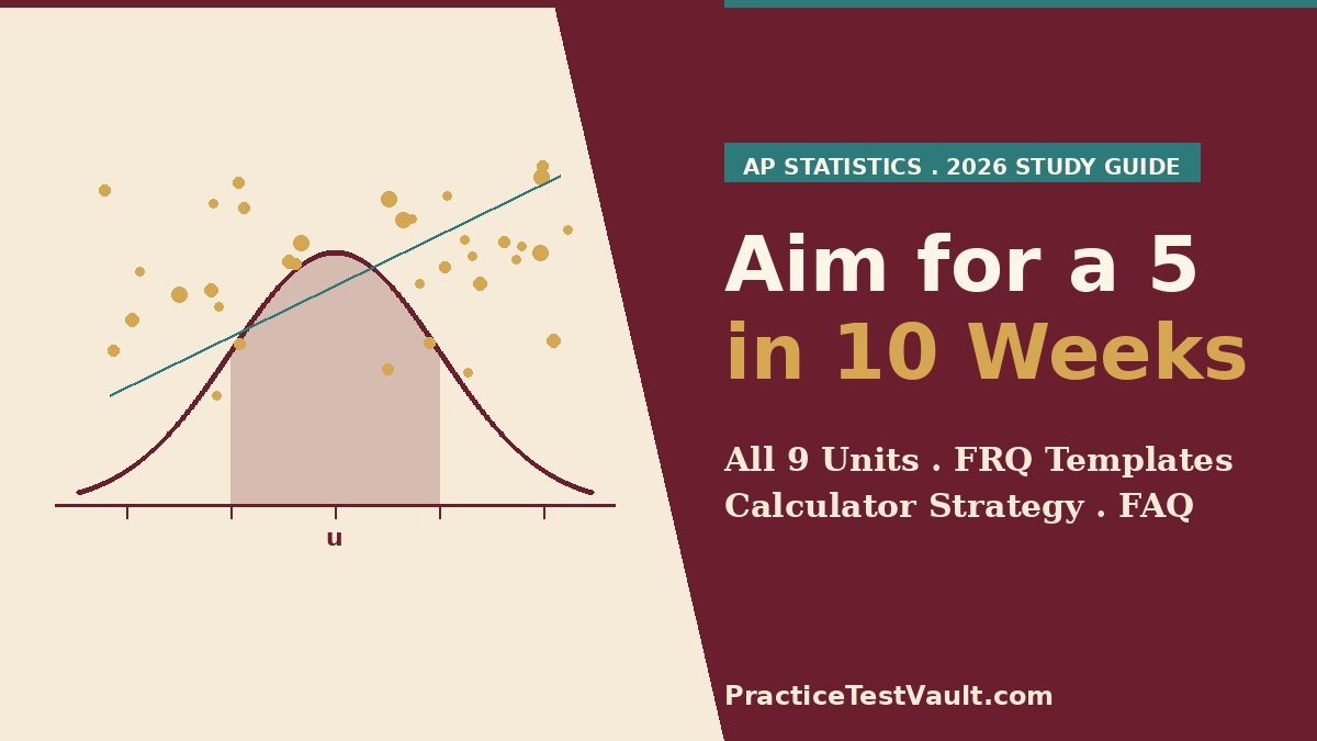 AP Statistics Exam 2026: How to Aim for a 5 in 10 Weeks (Complete Study ...